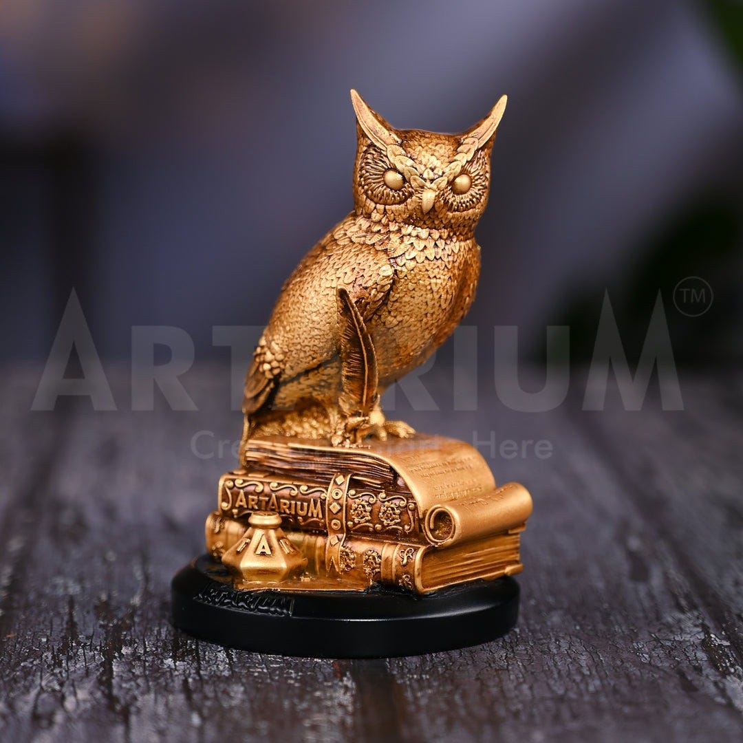Antique Owl of Wisdom: Symbolism and Mystique | by mohini kashyap | Apr ...