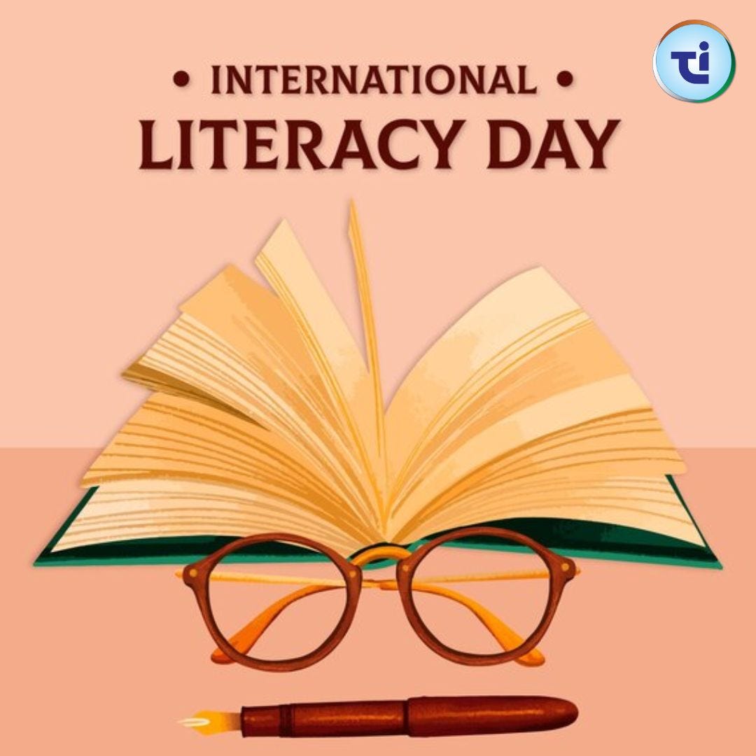 Literacy Day In India. Literacy, the foundation of education… | by The ...
