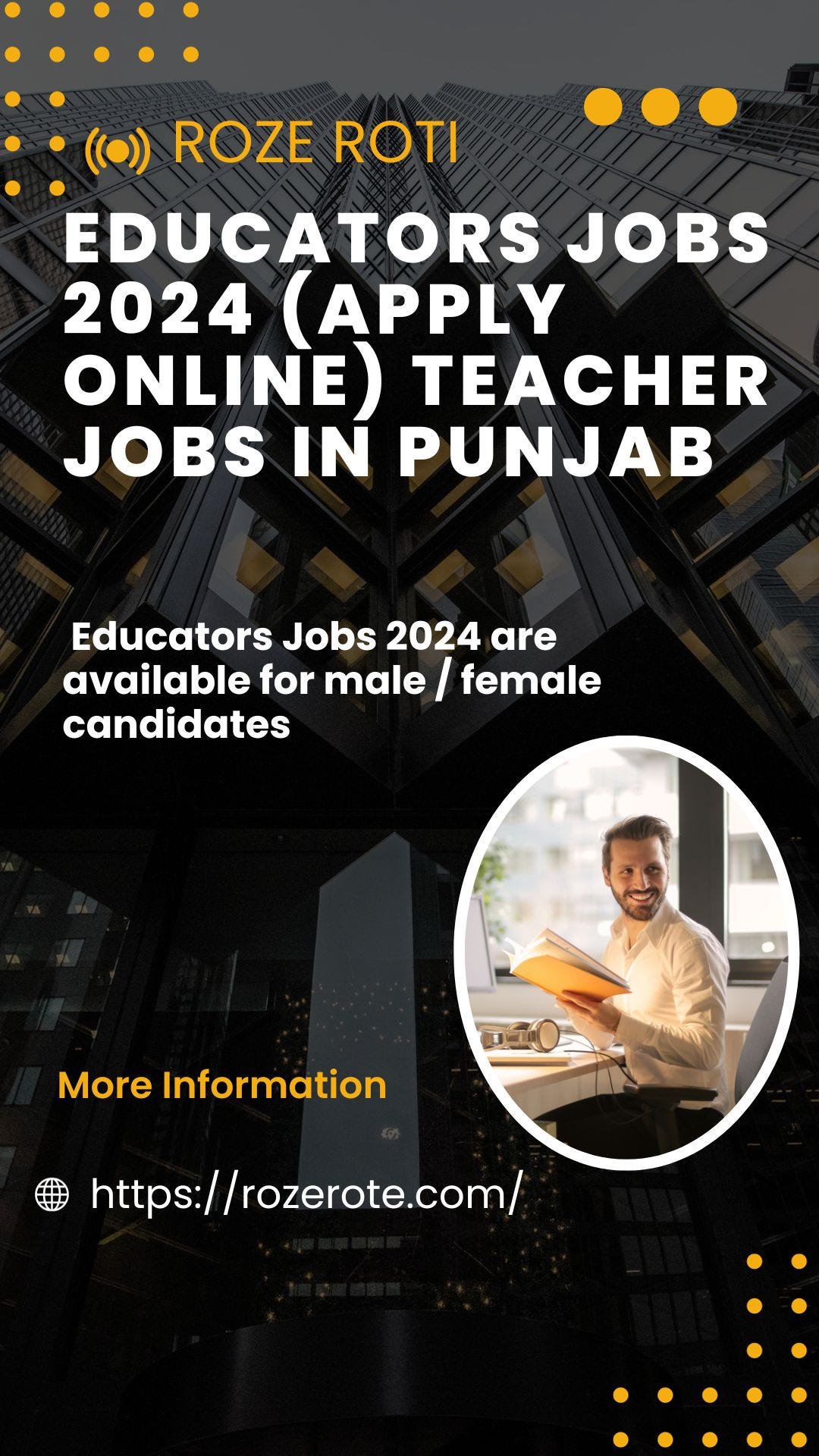 Educators Jobs 2024 (Apply Online) Teacher Jobs in Punjab | by Rozerote ...