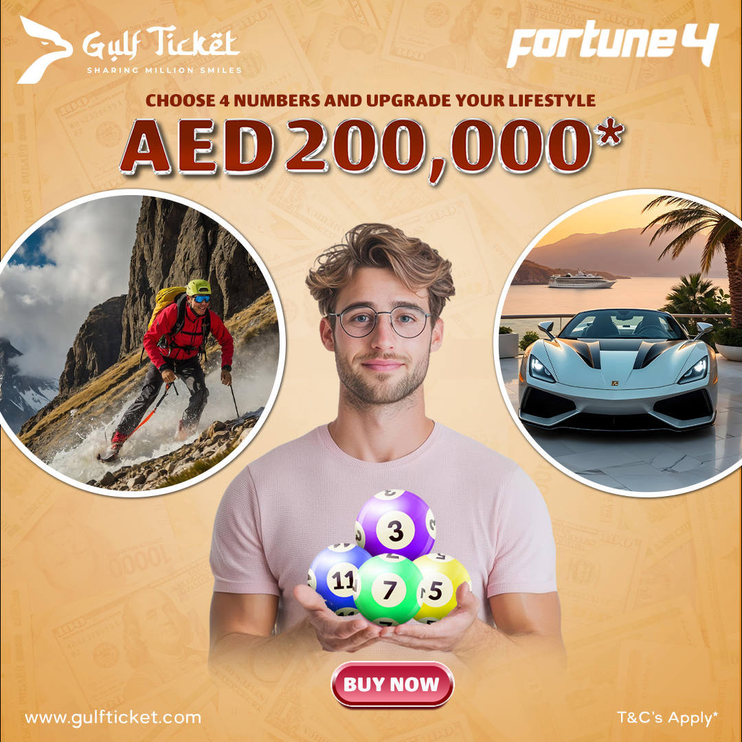 Fortune 4: Your Gateway to Winning Big with Just AED 10! | by Gulf Ticket | Sep, 2024 | Medium