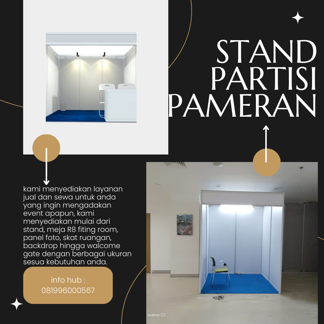 STAND STANDAR ALLUMUNIUM PARTISI R8 | JUAL DAN SEWA STAND PARTISI R8 | by partisi pameran ...