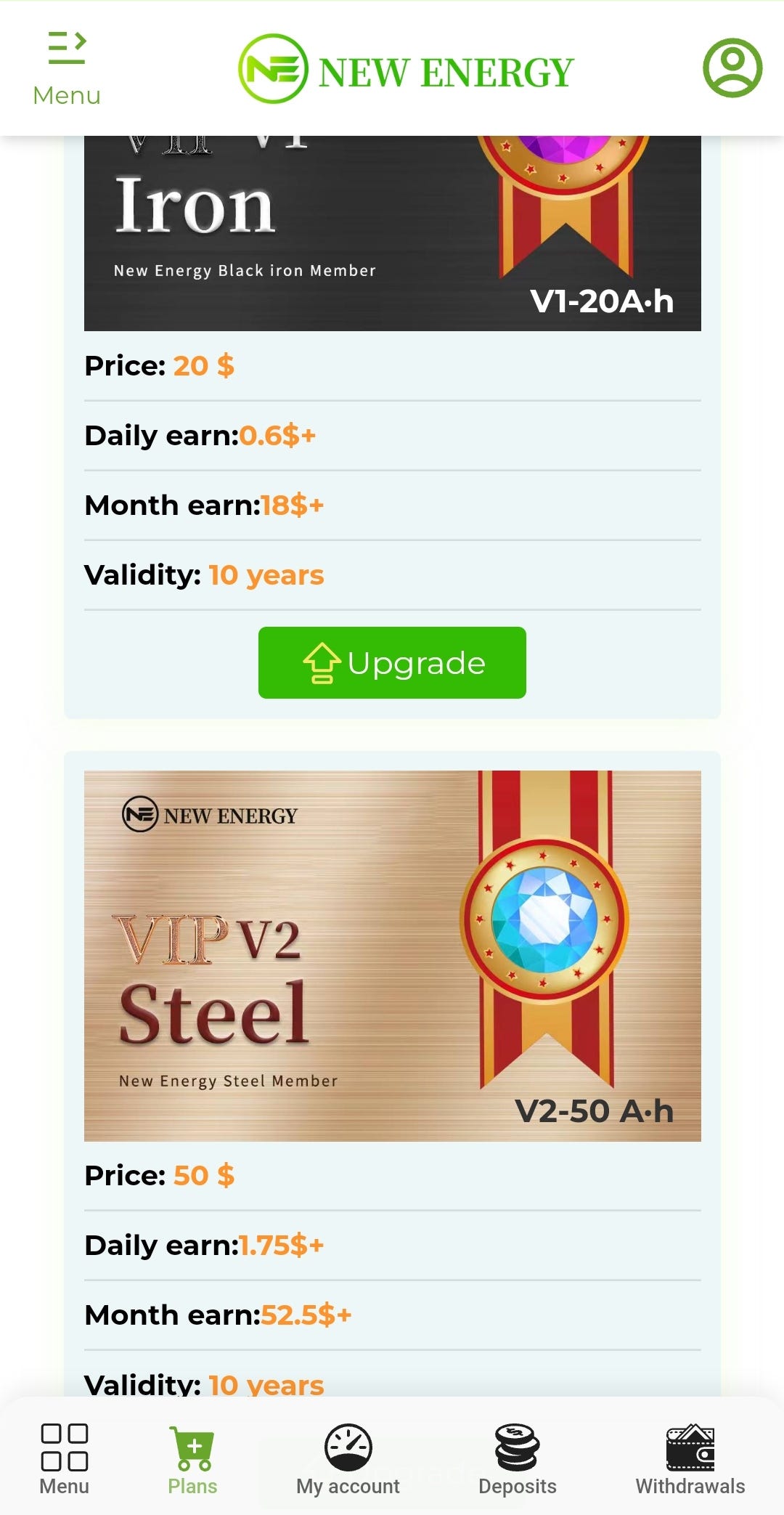 😍💰NEW SITE💰😍 Sign up get 20$ DAILY 3%-7% Interest Minimum Withdrawal $5 https://carneoergy.com ...