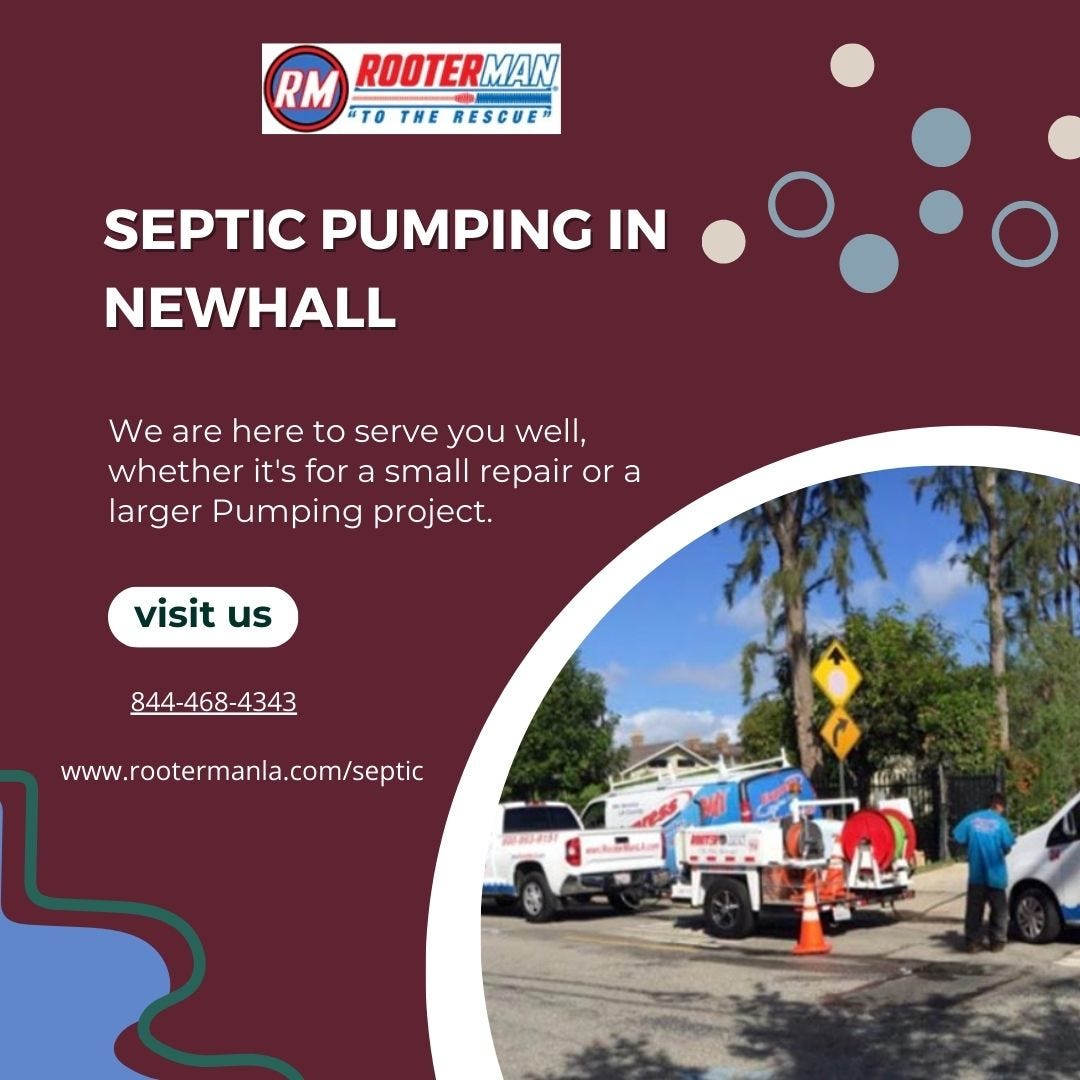 Reliable Septic Pumping in Newhall - Rooter Man Septic Tank Pumping ...