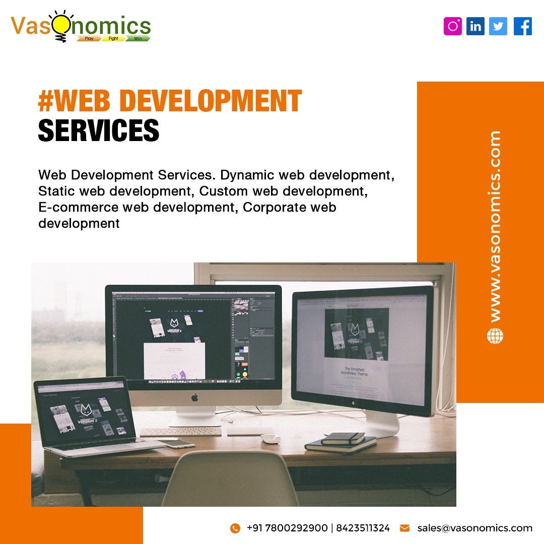 Web application development services — Vasonomics | by Vasonomicsseo ...