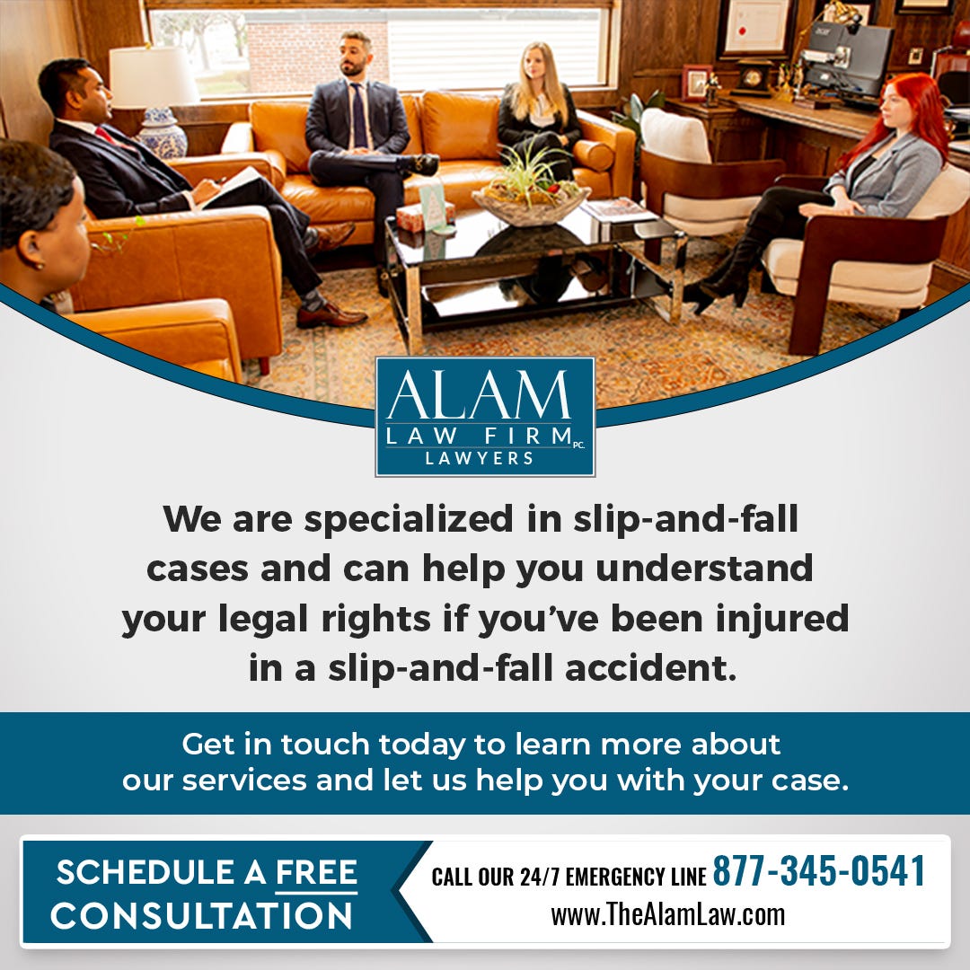 Get Compensation for Your Slip and Fall Injury with Our Experienced ...