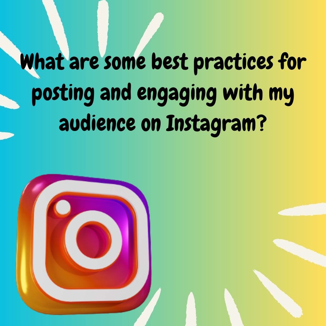 Sure! Here are some best practices for posting and engaging with your ...