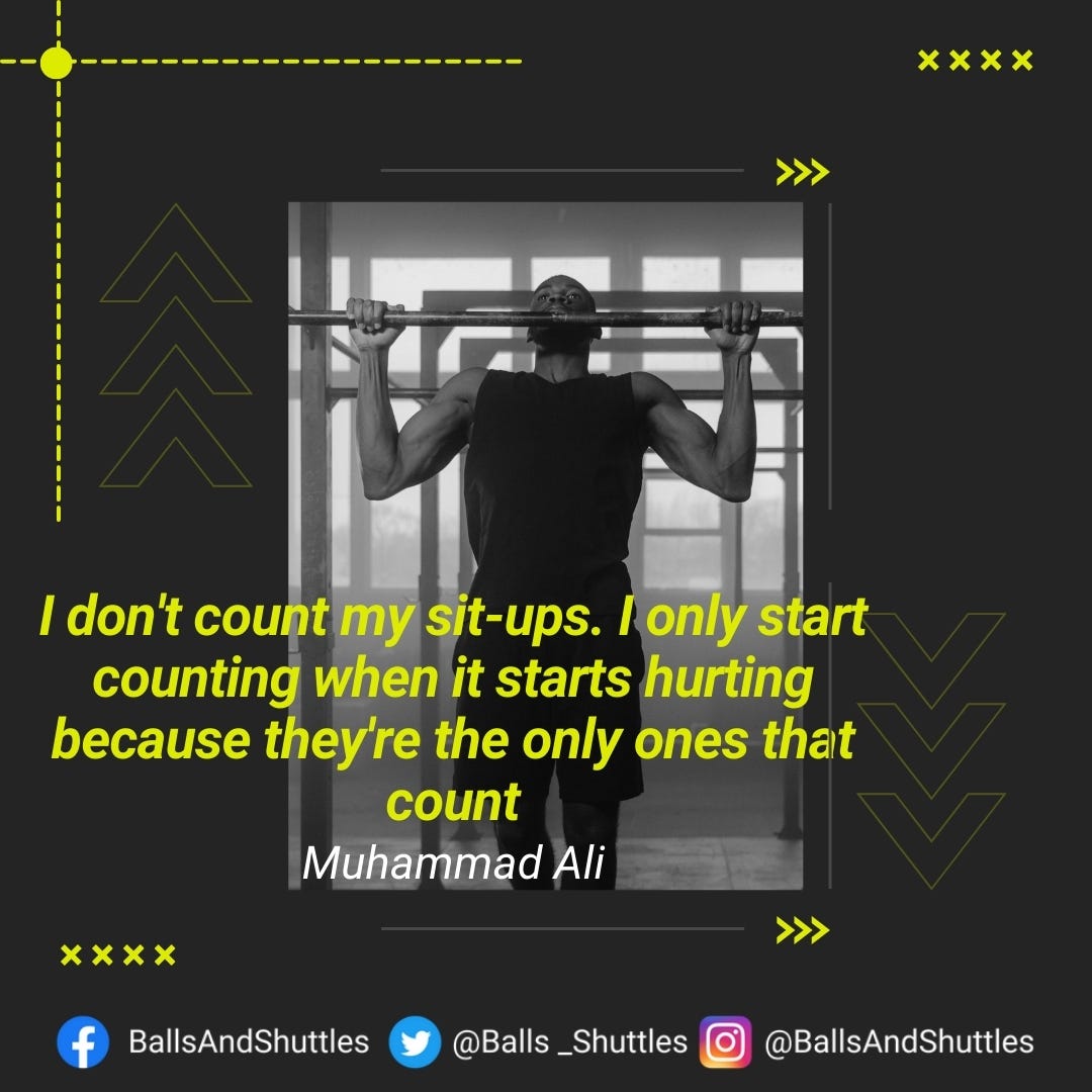 START COUNTING WHEN IT HURTS - BallsAndShuttles - Medium