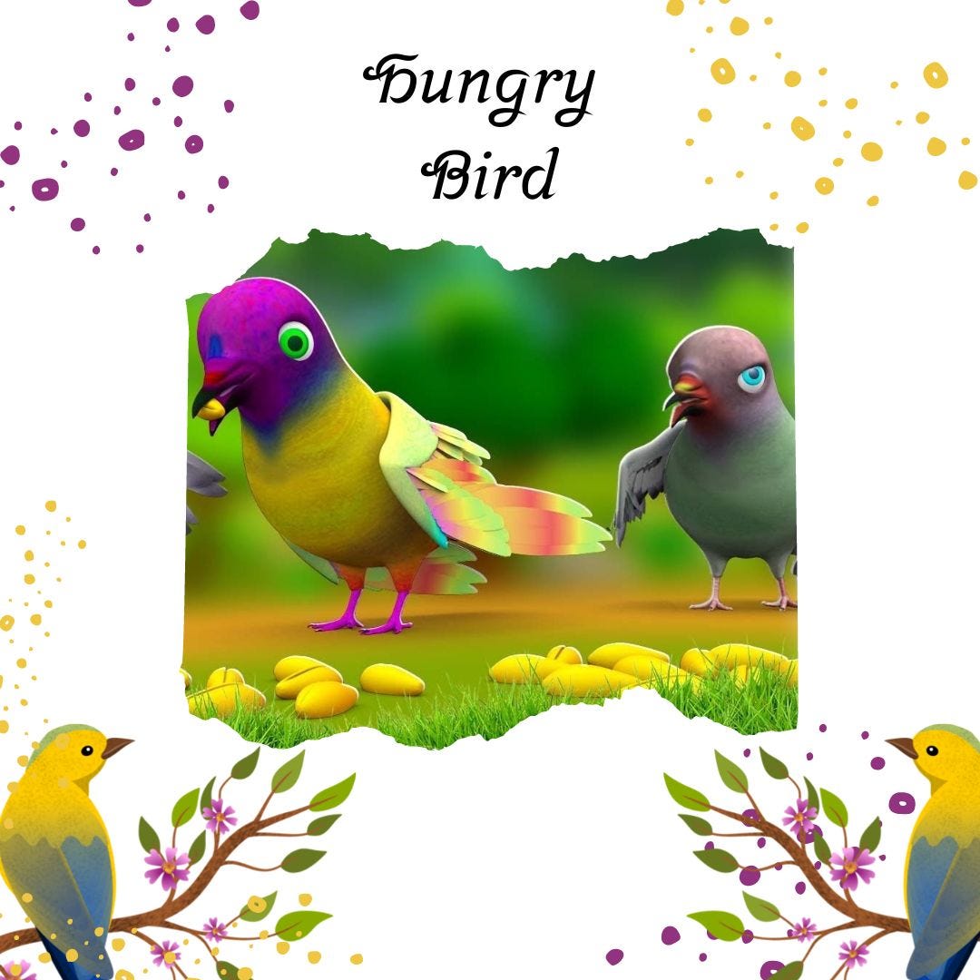 Hungry Bird Story | 3D Animated Telugu Kathalu Moral Stories JOJO TV Telugu - JOJO TV - Telugu ...