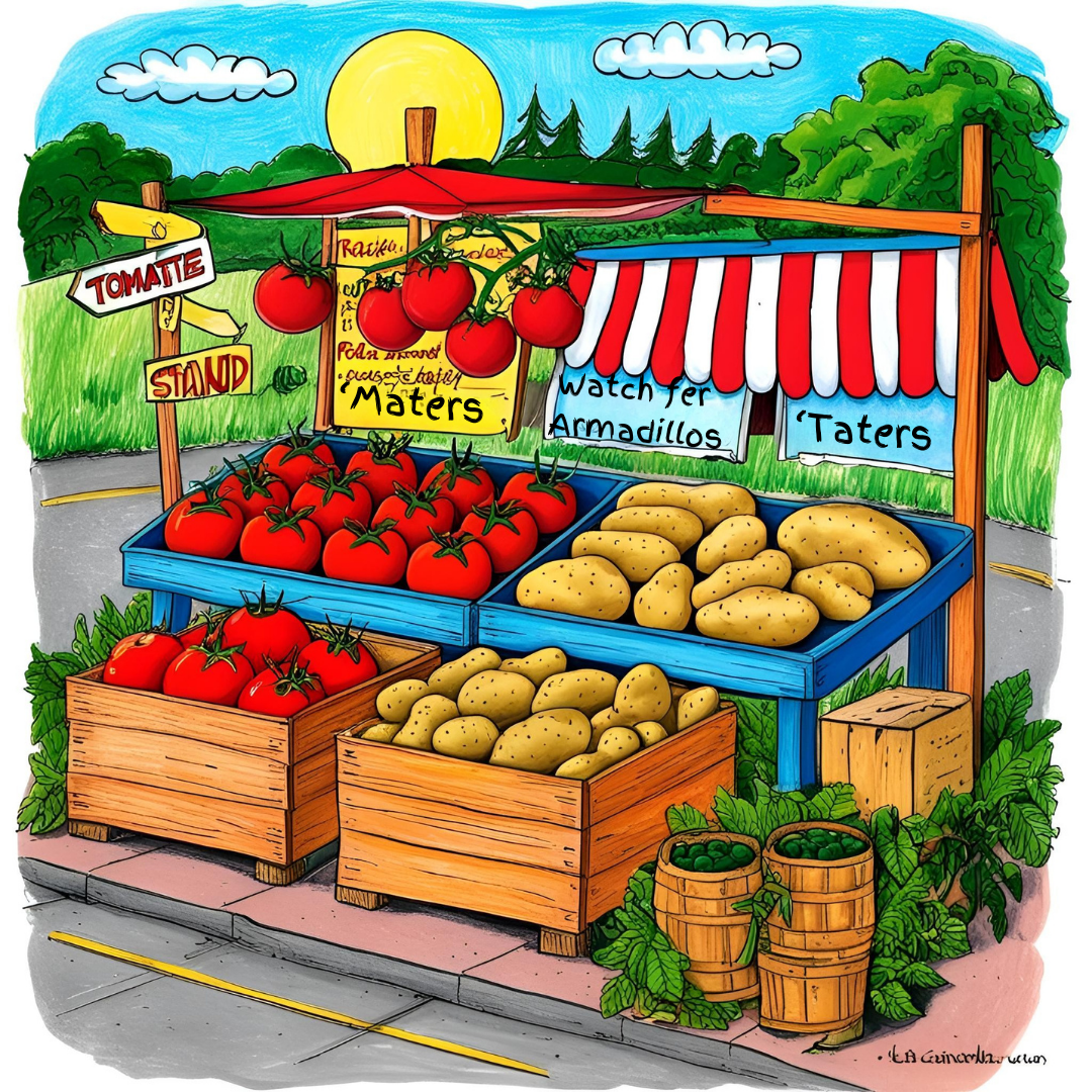 ‘Maters, Taters and Dead Armadillos | by Denée King | Hope, Healing ...
