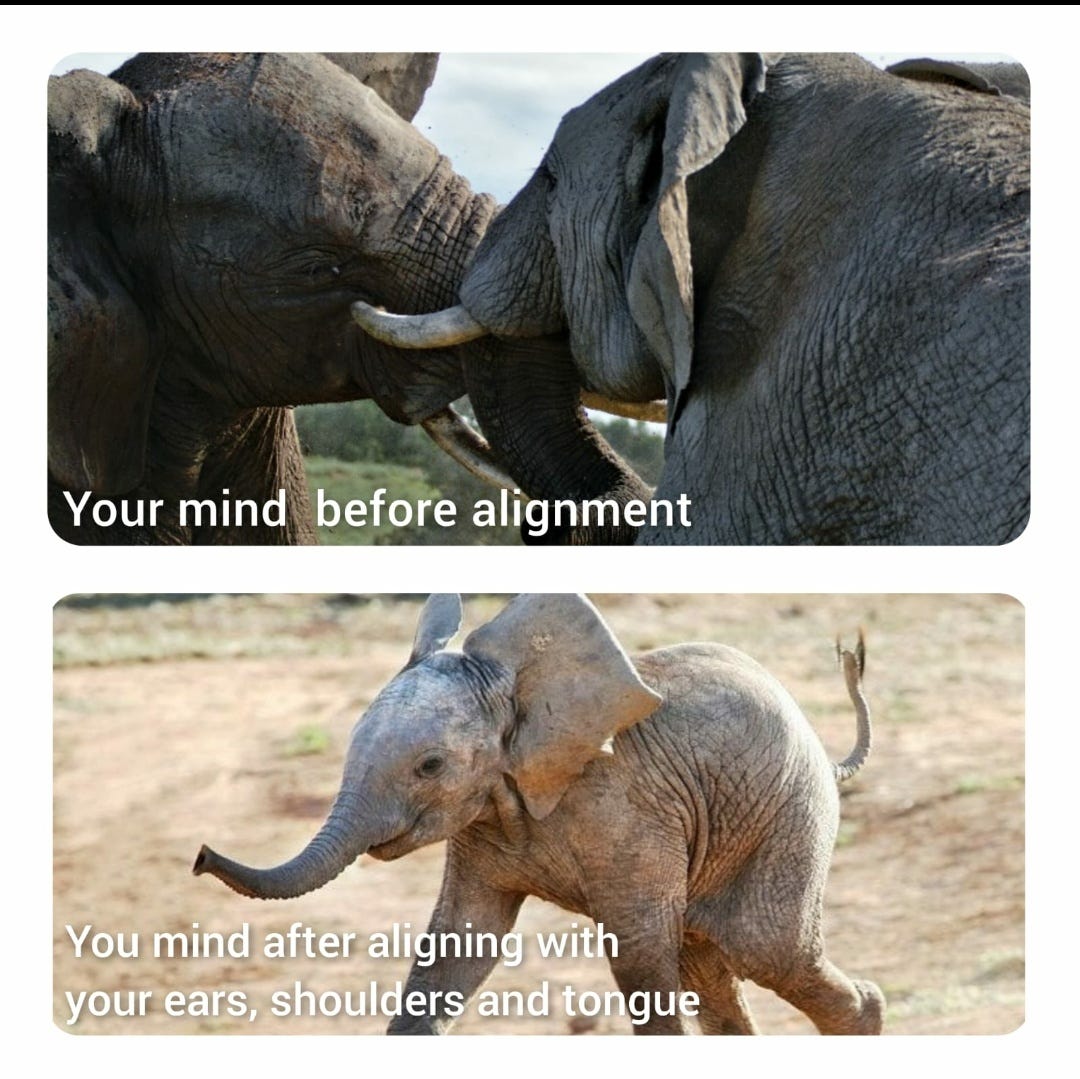 Did you know that our body language is the result of our internal self ...