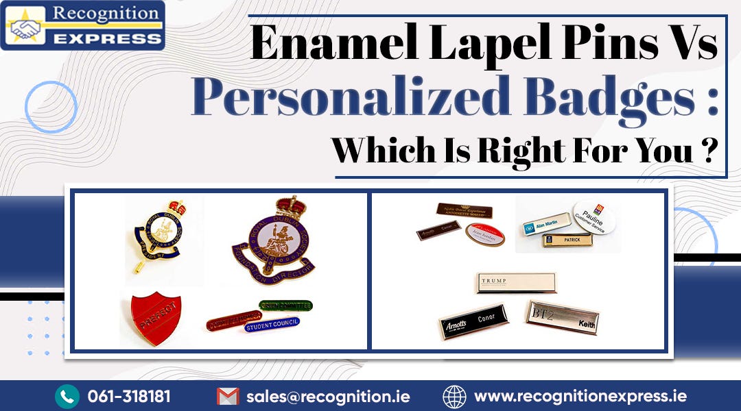 Enamel Lapel Pins Vs. Personalized Badges: Which Is Right For You? | by ...
