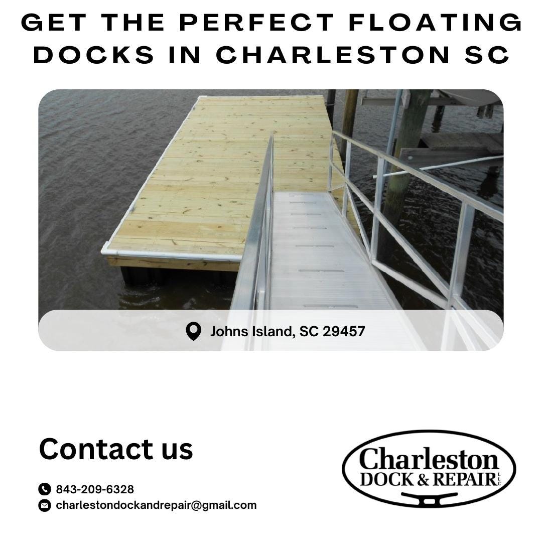 Get The Perfect Floating Docks in Charleston, SC - Charleston Dock ...