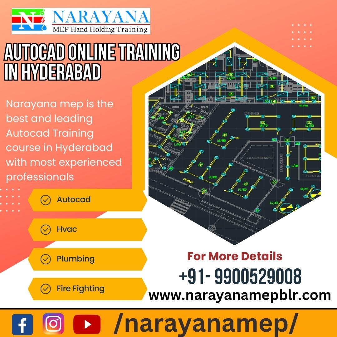 AutoCAD Online training in Hyderabad - narayanamepblr - Medium
