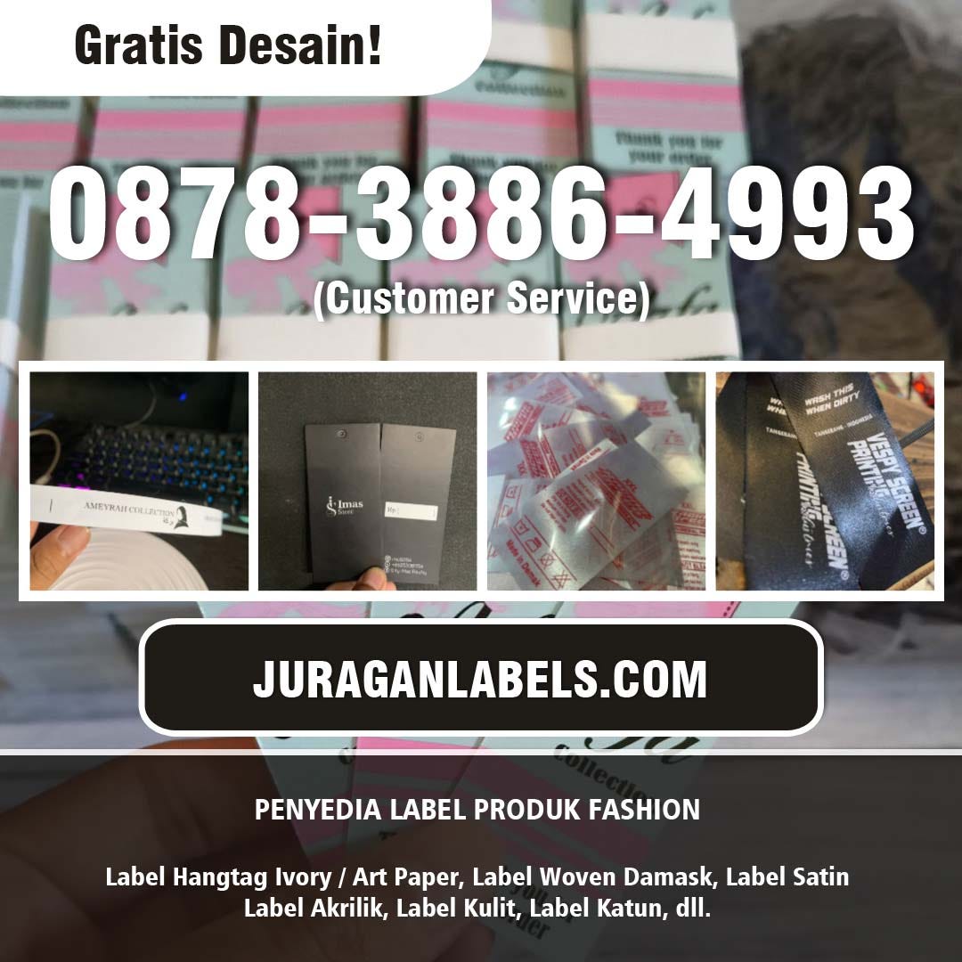 FREE DESAIN 087838864993 Cetak Label Torjun Sampang | by Label topi ...