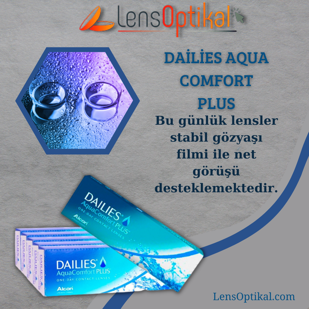 Dailies Aqua Comfort Plus - Lens Optikal - Medium