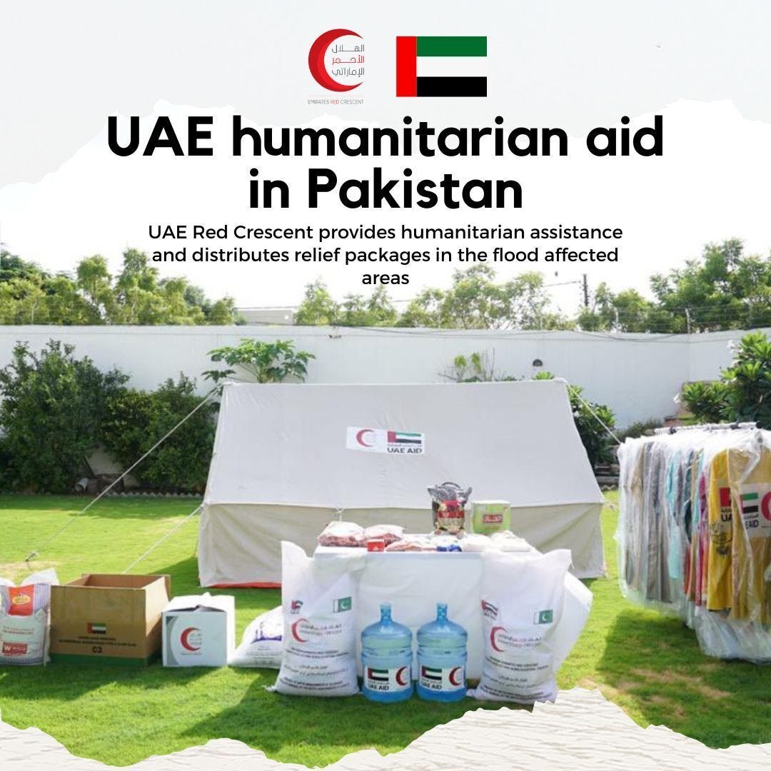 Volunteers from across the seven Emirates joined the “We Stand Together ...