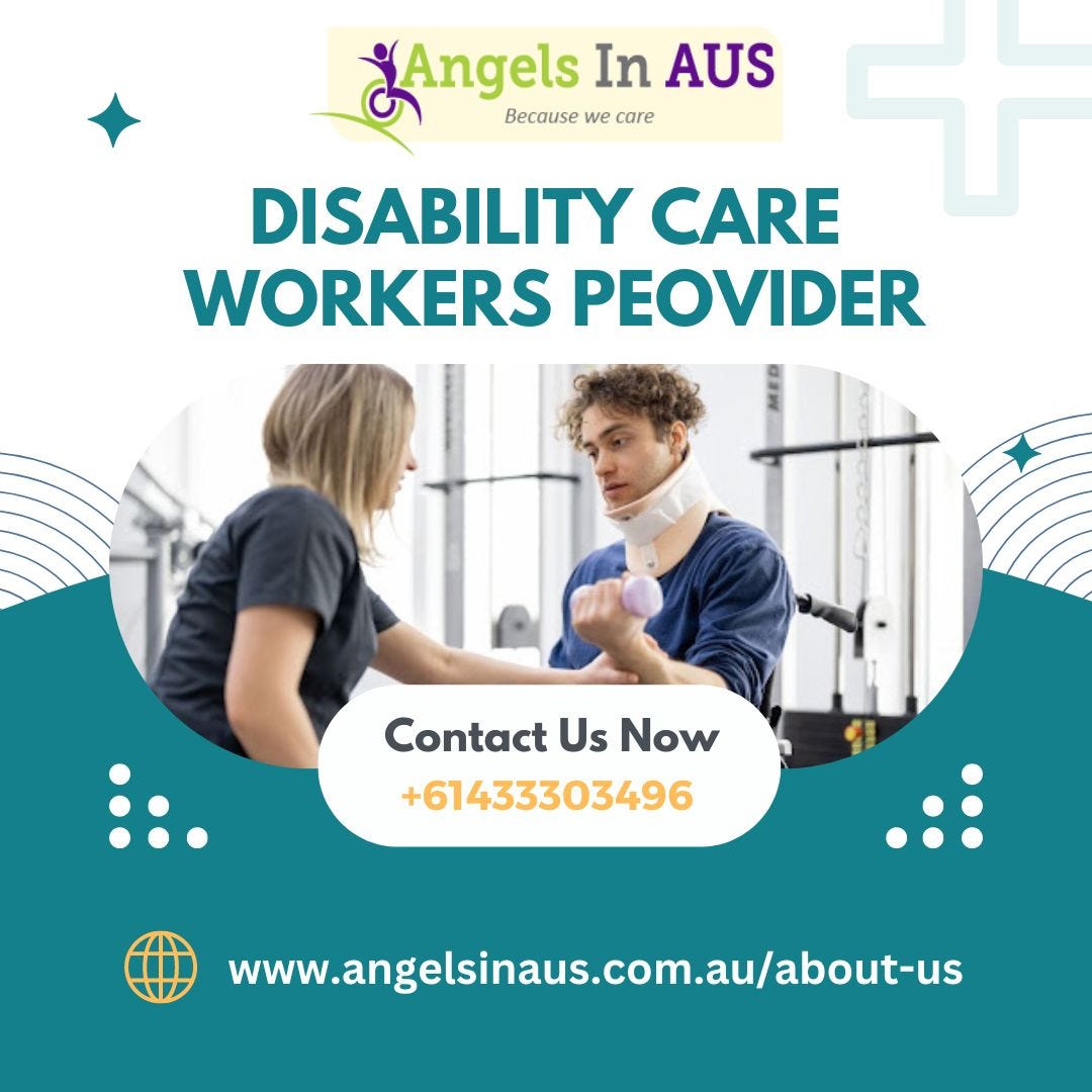 Disability Care Workers Provider - Angels in AUS - Medium