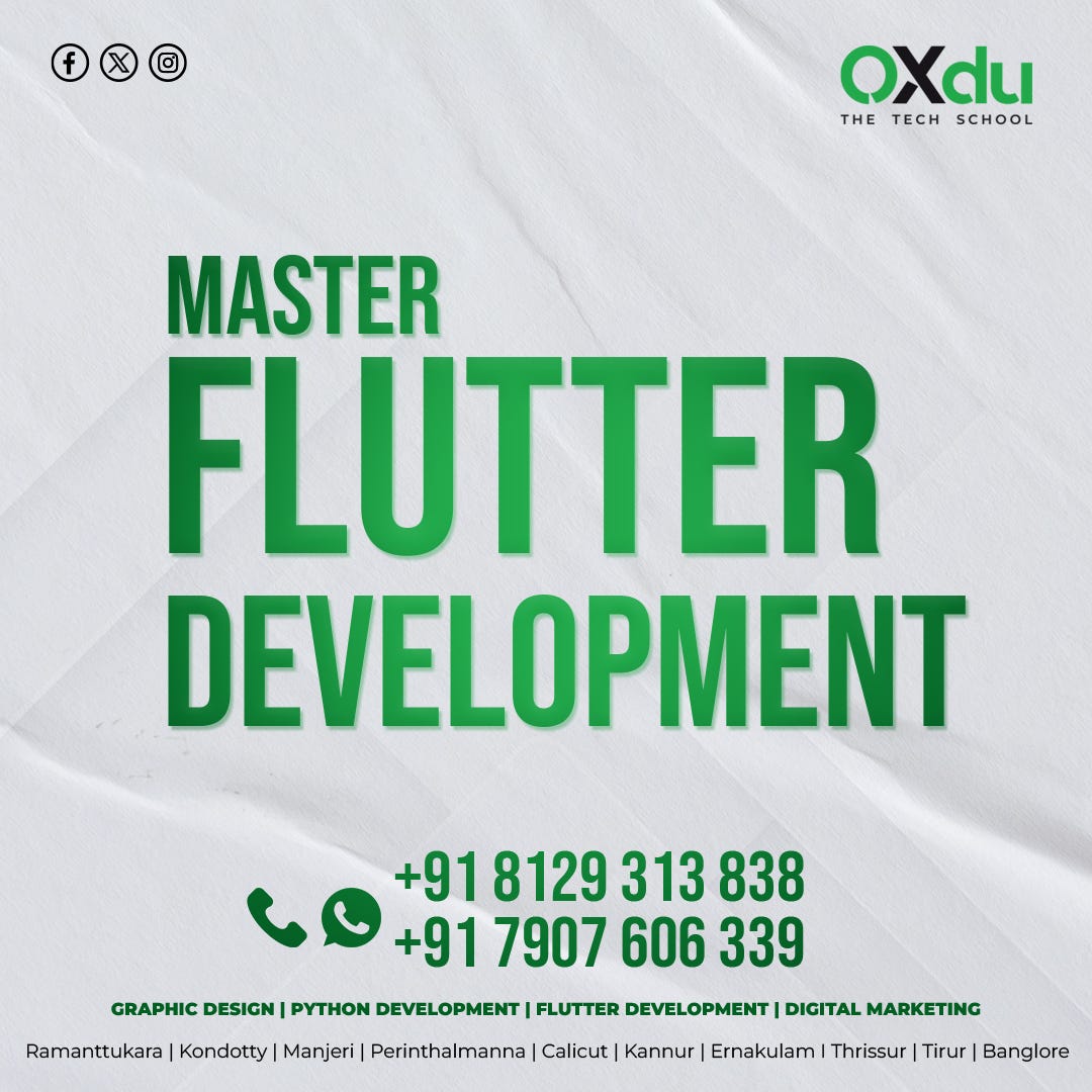 Best Mobile App Development Training Institute in Banglore | by Oxdu ...