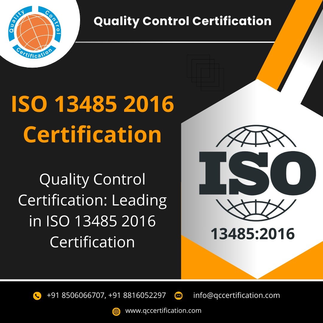 ISO 13485 2016 Certification | QC Certification - Sandeep - Medium