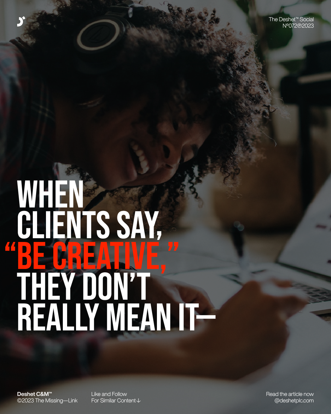 When a Client Says, “Be Creative,” They Don’t Really Mean It | by ...