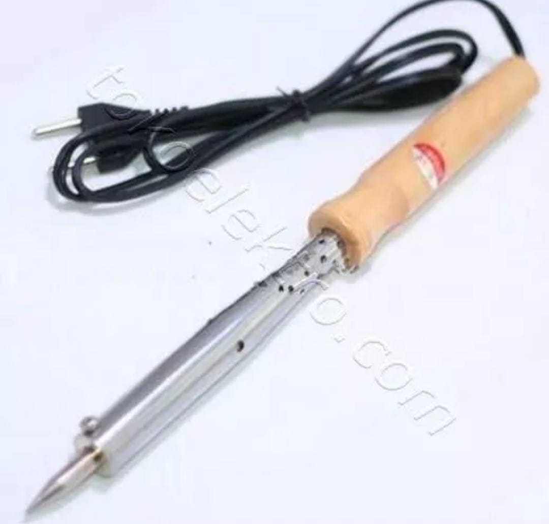 Solderr timah Solder Plus Timah Solder Murah Solder Tangan Gagang Kayu ...