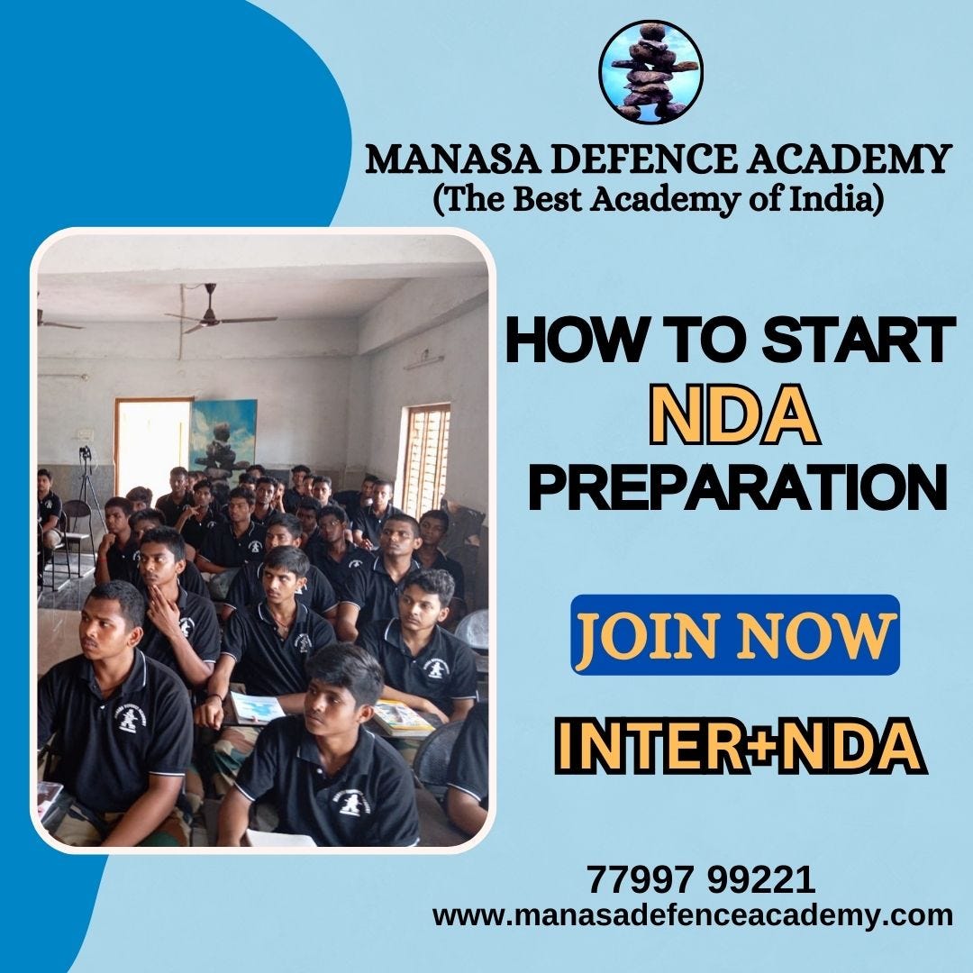 HOW TO START NDA PREPARATION - manasadefenceacademy - Medium