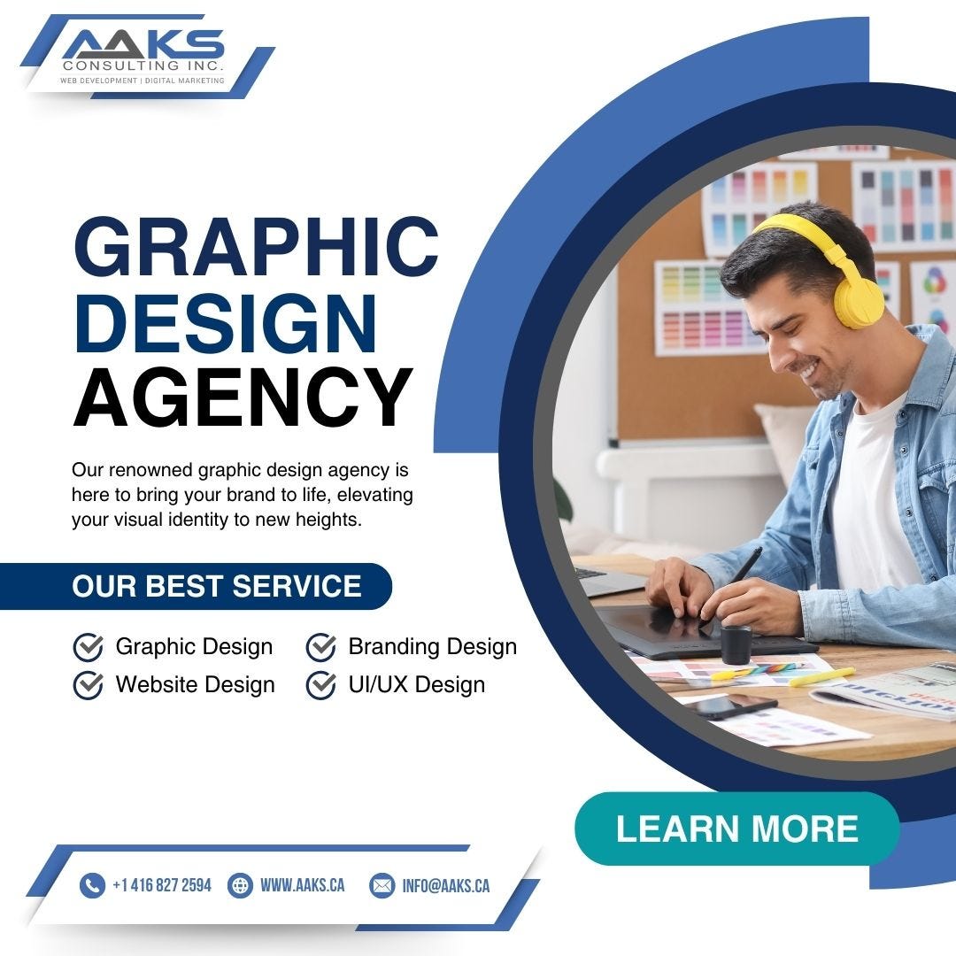 Graphic Design Agency in Canada - Aaks Consulting Inc - Medium