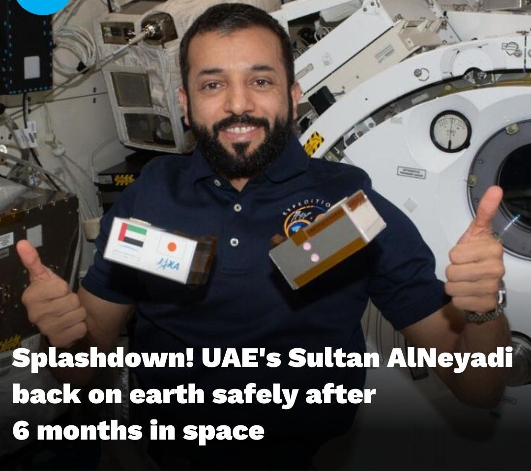 Sultan Al Neyadi: The First Arab Astronaut’s Historic Six-Month Journey ...