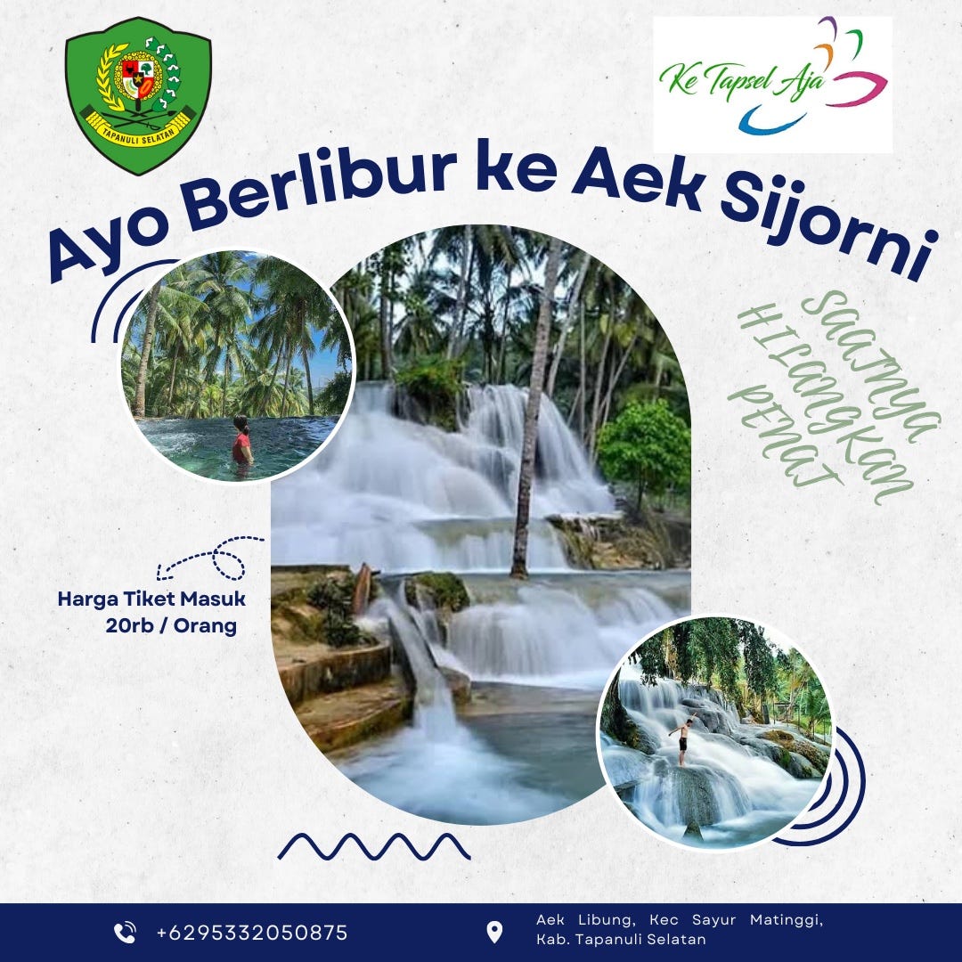 Populer, WA 0895–3320–50875, Tempat Wisata Populer di Tapanuli Selatan ...