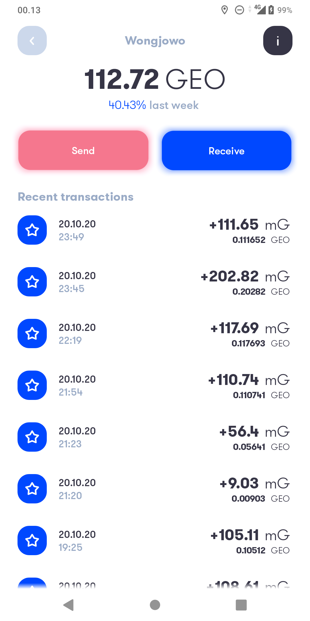 I’m using GeoCash! Download it here: https://bit.ly/geodbcash and use ...