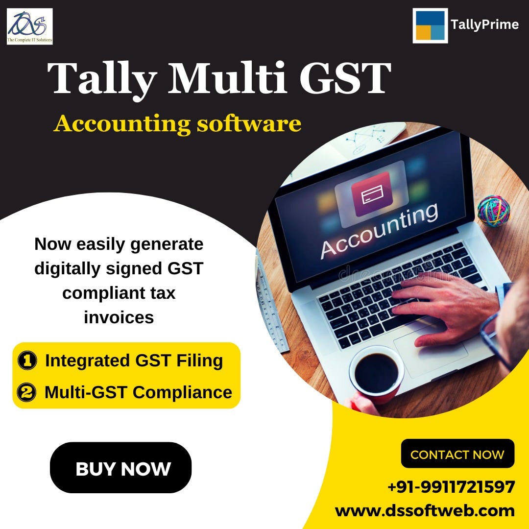 Tally Multi GST Services Near Delhi - BusyExperts - Medium