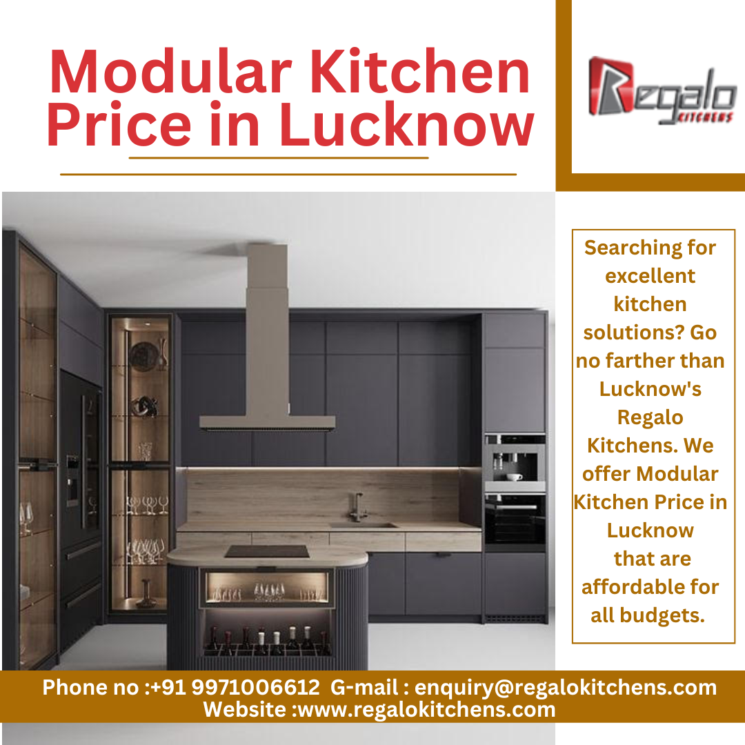 Modular Kitchen Price in Lucknow - Kitchen Design - Medium