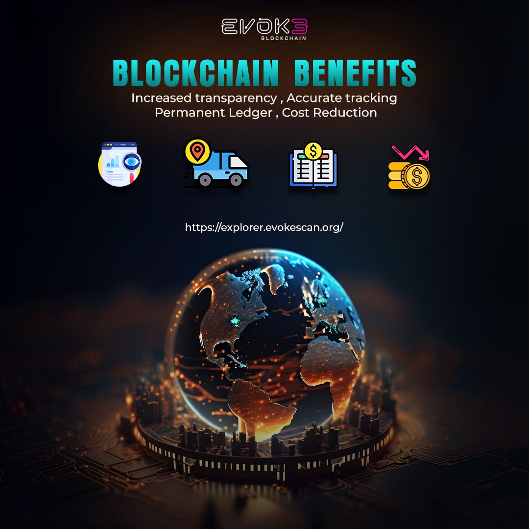 EVOKE BLOCKCHAIN BENEFITS - evoke blockchain24 - Medium