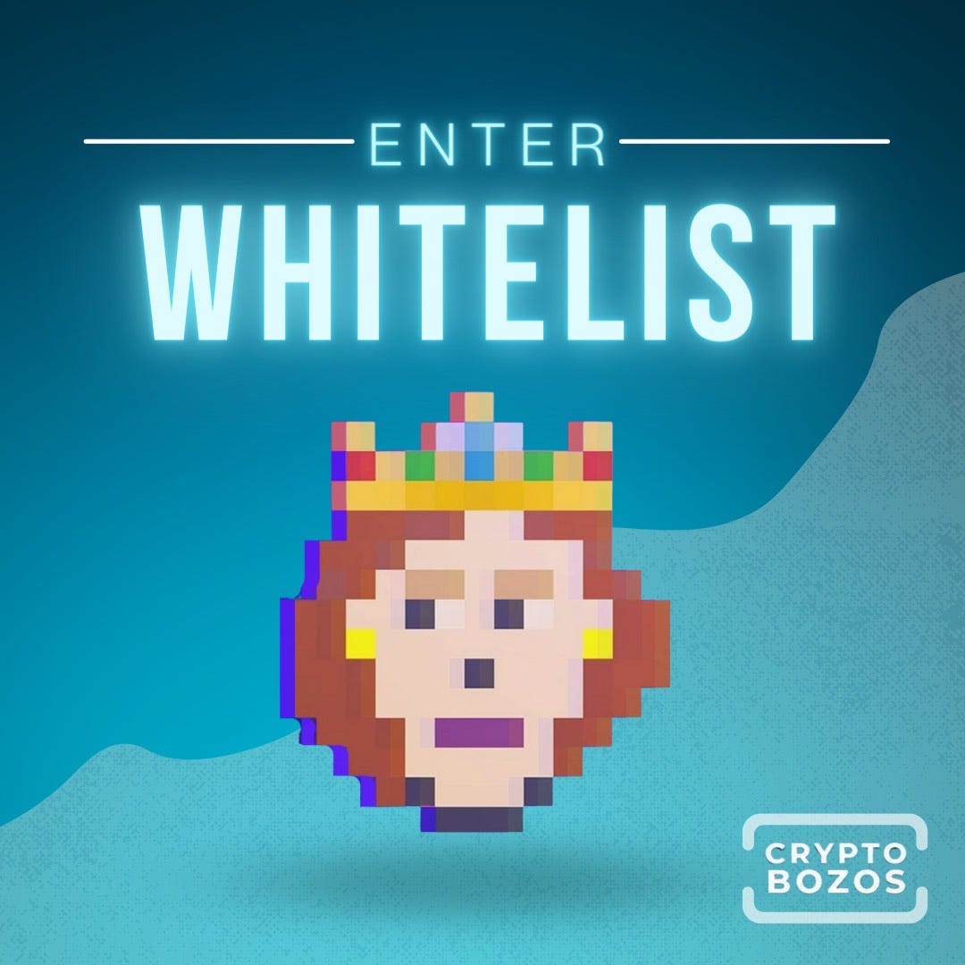 How To Enter Crypto Bozos NFT’s Whitelist ? WL 101 | by Crypto Bozos ...