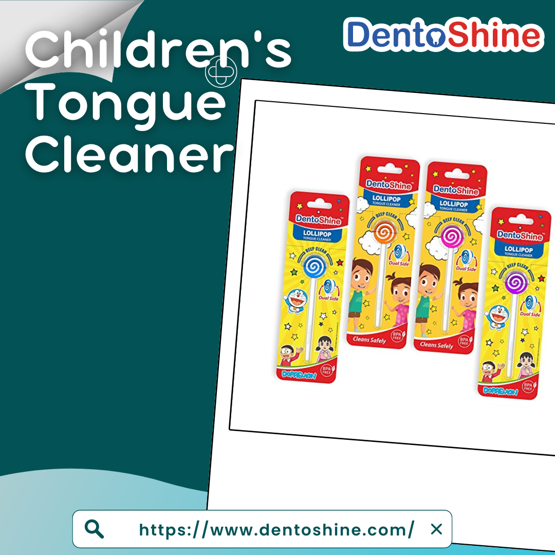 Children’s Tongue Cleaner | Dento Shine - Dento Shine - Medium