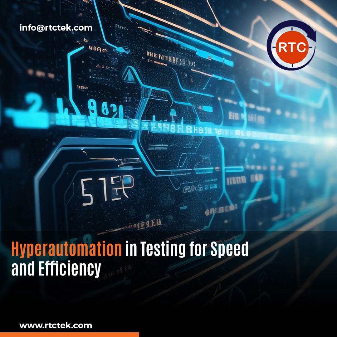 Hyperautomation in Testing for Efficiency and Speed | by RTCTek | Jun ...
