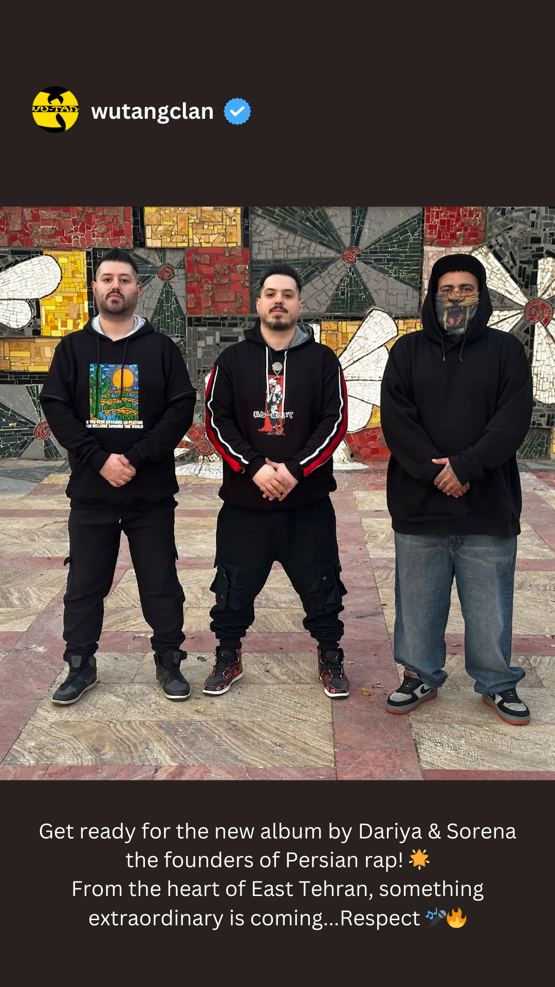 Wu-Tang Clan Pays Respect to Dariya & Sorena — The Pioneers of Persian ...