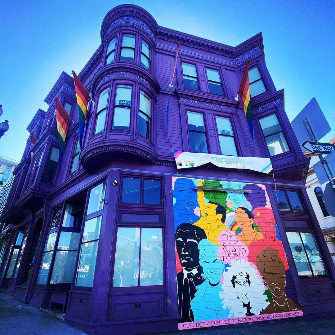 New SF LGBT Center Mural 'Queeros' Is Finished | Medium