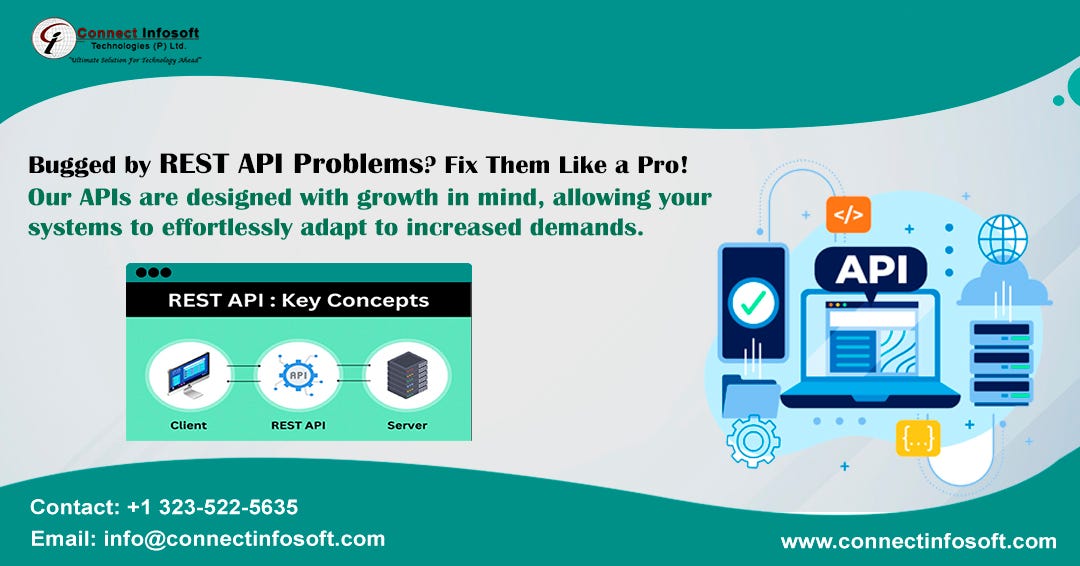 Bugged by REST API Problems? Fix Them Like a Pro! - Connect Infosoft - Medium