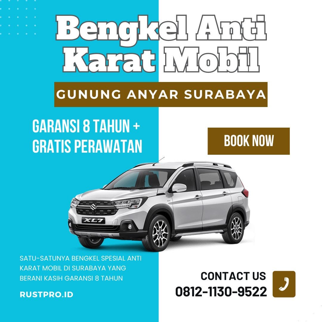 Bengkel Anti Karat Mobil Gunung Anyar Surabaya RustPro | by Salon Mobil Jakarta | Dec, 2023 | Medium