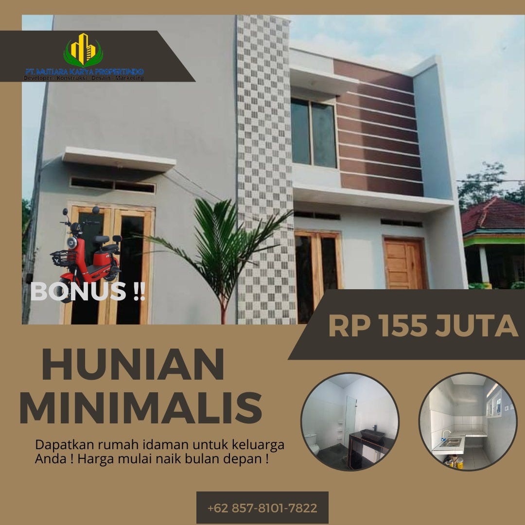 TELAH HADIR MGR 3 RUMAH MURAH KUALITAS CLUSTER Miliki Rumah Murah, Harga Ramah, Tanpa Bi ...