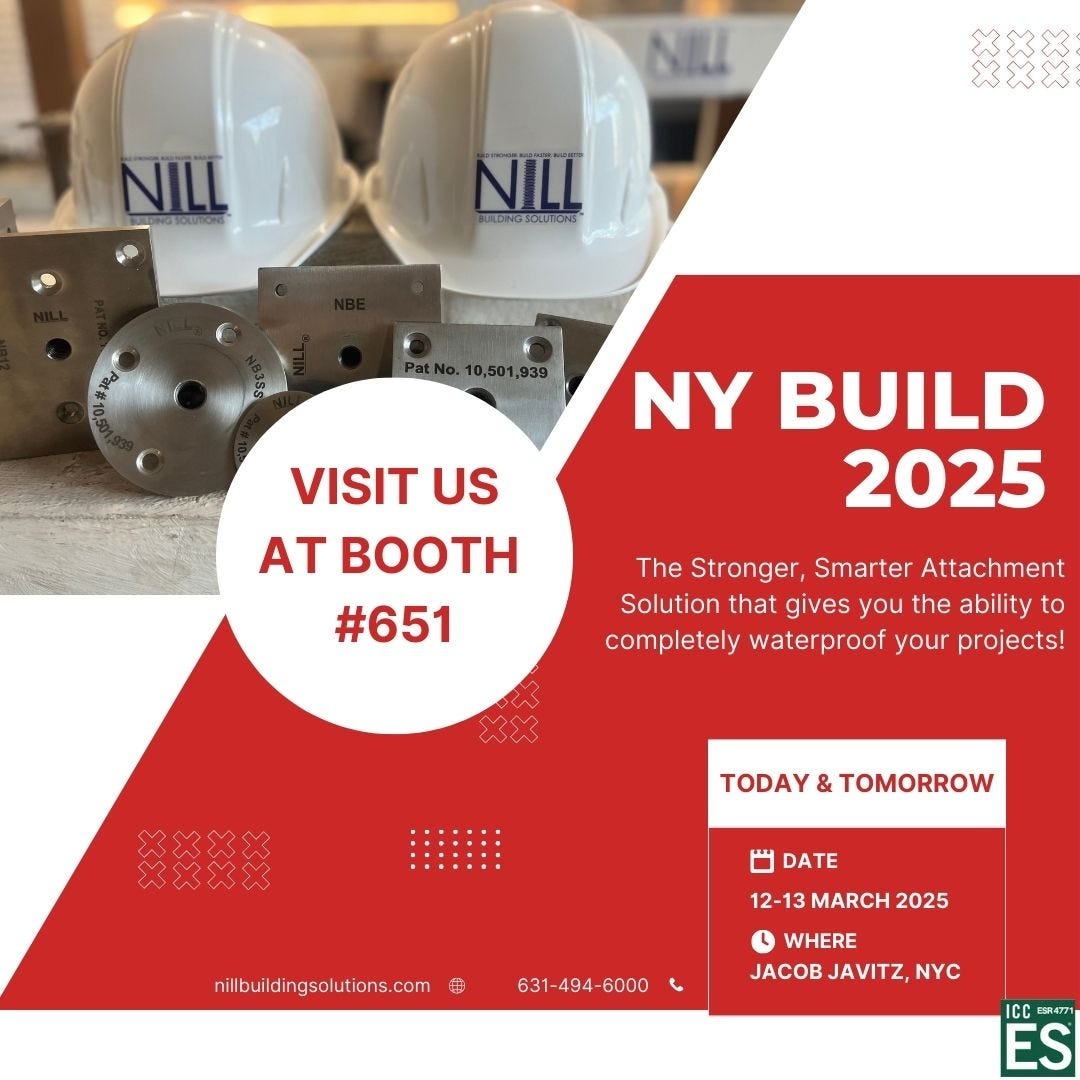 Visit Us at NY BUILD EXPO 2025 — Booth #651! - Nill Building Solutions ...
