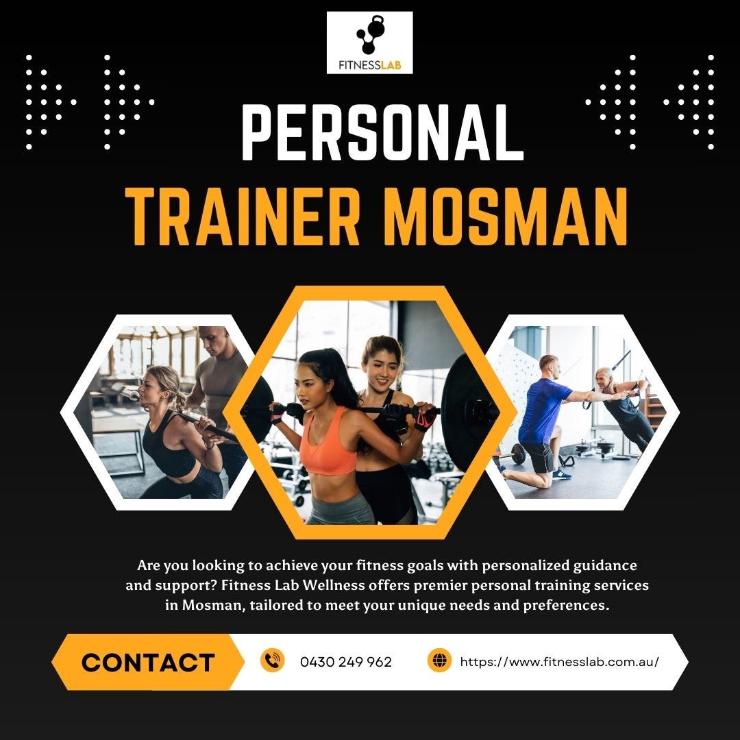 Personal Trainer Mosman | Fitness Lab Wellness - Fitness Lab Wellness ...