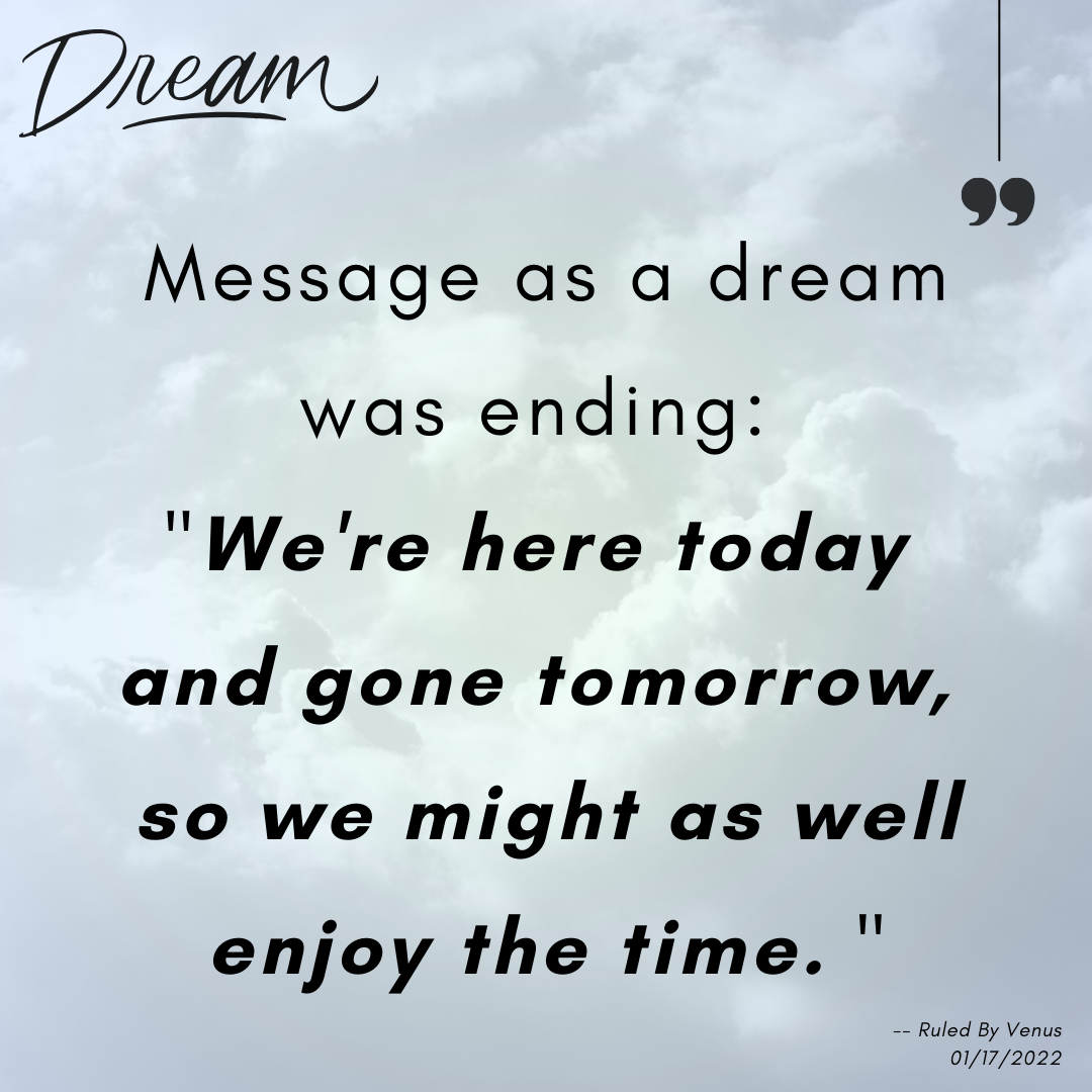 Dream Message - Short. Sweet. Valuable.