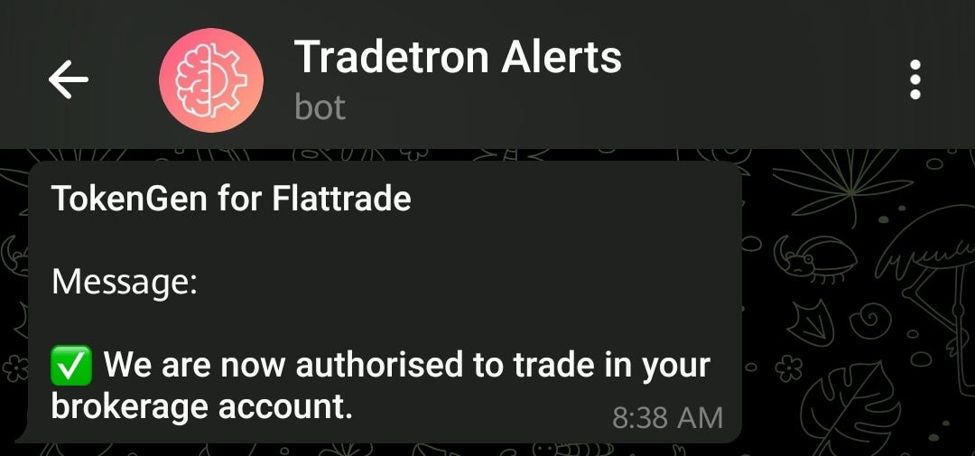 How to automate FlatTrade token generation in TradeTron? | by ...