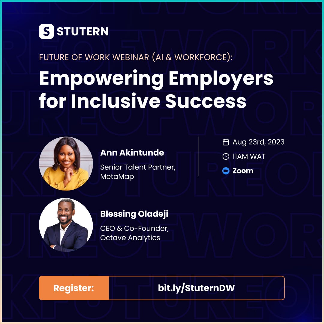 Stutern To Host Inventive Webinar on AI, Employment and The Future of ...