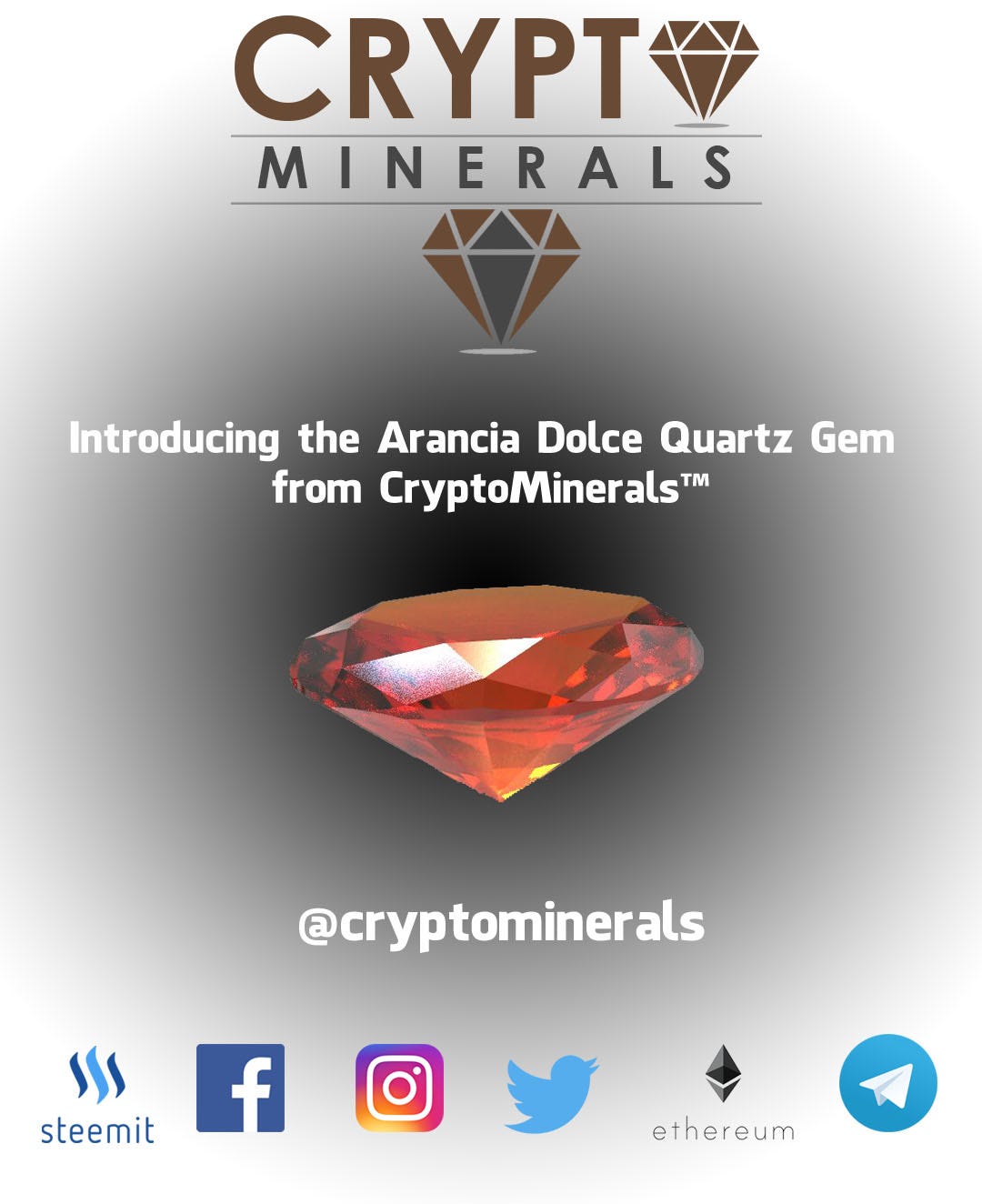 The Arancia Dolce Quartz Gemstone from CryptoMinerals™️ | by ...