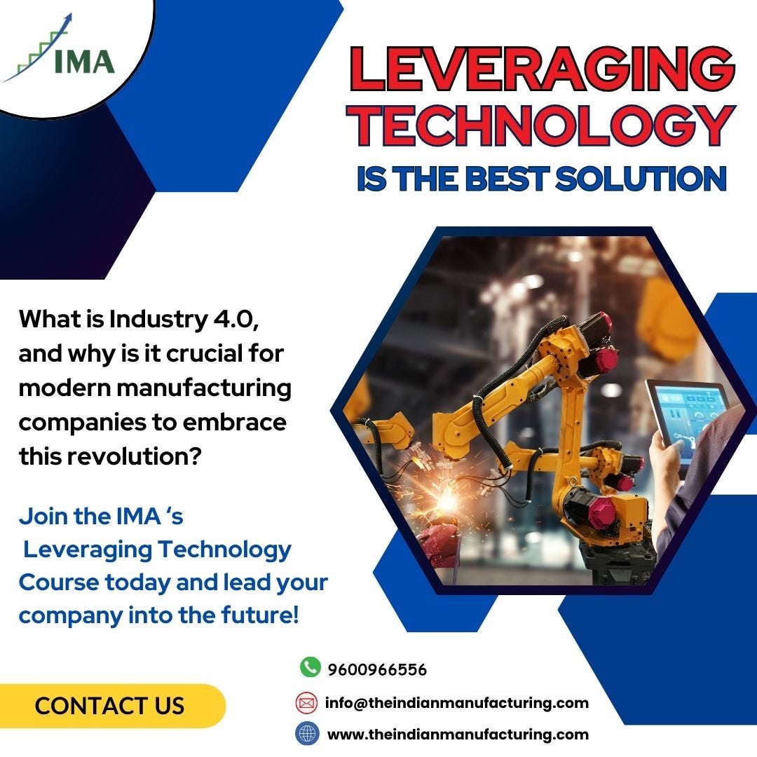 Embrace Industry 4.0: Why Modern Manufacturing Must Leverage Technology ...