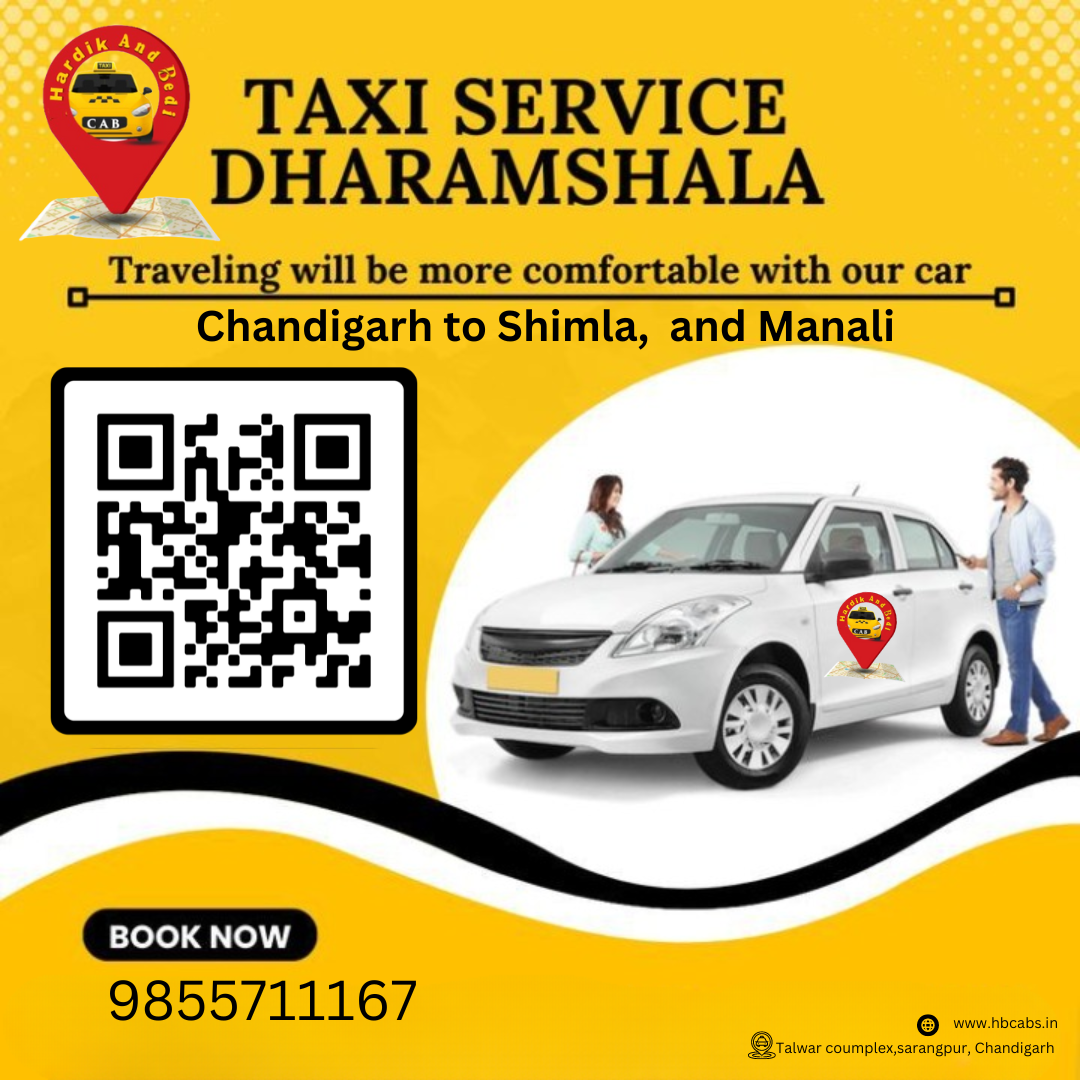 Premium One-Way Taxi Services from Chandigarh to Dharamshala with H ...