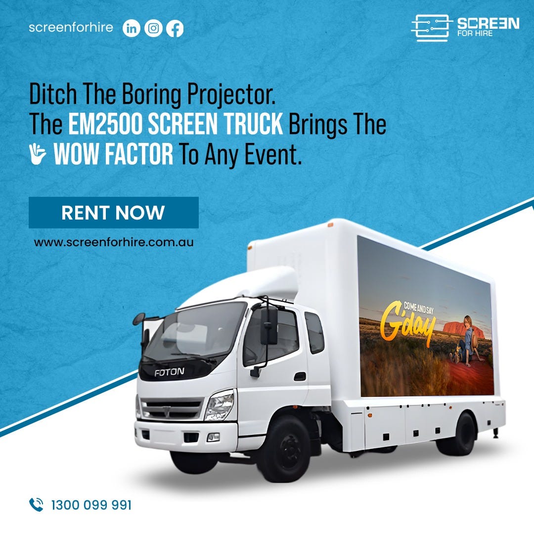 Elevate Your Event with LED Screen Rental in Australia — Screen For ...